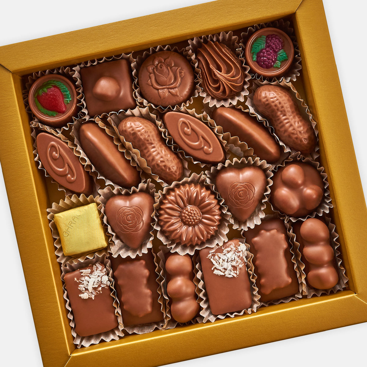 Medio Luxury Milk Chocolate Selection – Ghraoui Chocolate